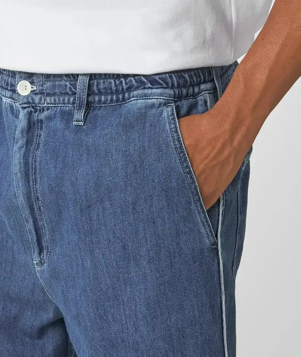 Marni Denim Shorts With Elasticated Waist