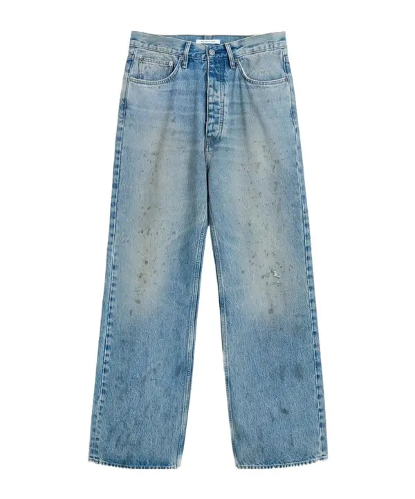 SUNFLOWER Five-pocket Jeans With Distressed Faded Finish