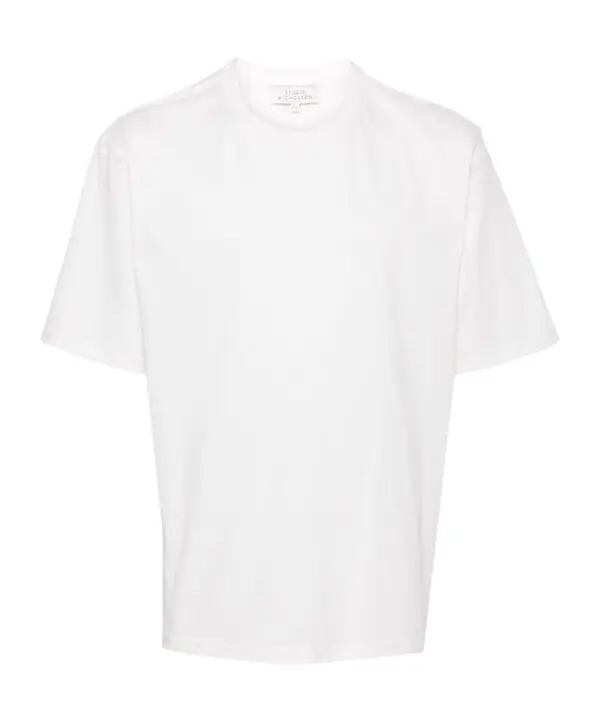 Studio Nicholson Logo Printed Crewneck T-shirt - White