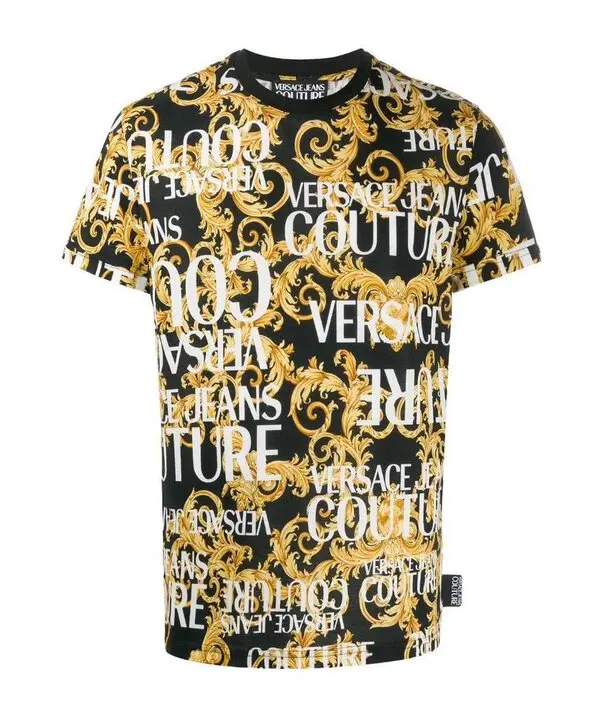 Versace Logo Printed T-shirt