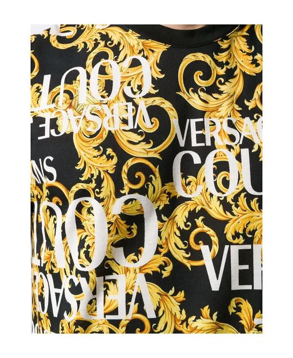 Versace Logo Printed T-shirt