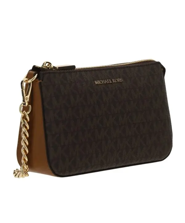 Michael Kors Jet Set Logo Plaque Shoulder Bag