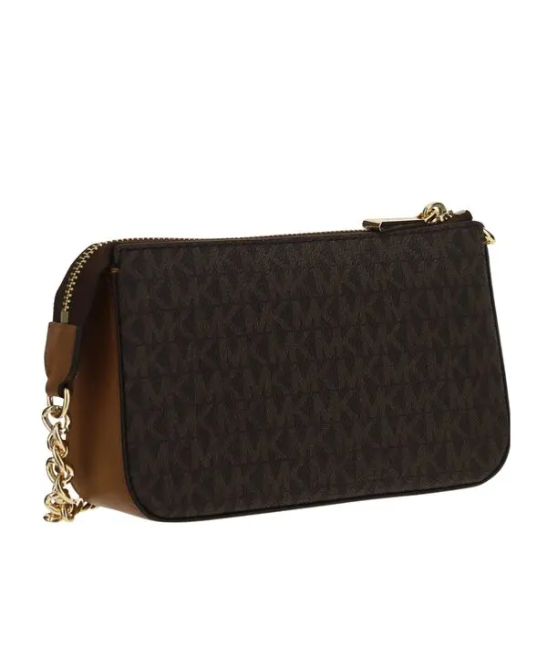 Michael Kors Jet Set Logo Plaque Shoulder Bag