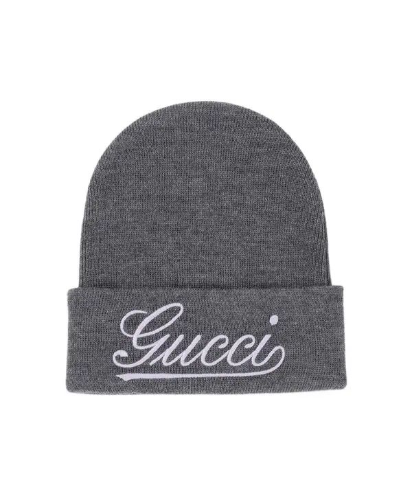 Gucci Embroidered Logo Beanie