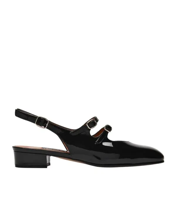 CAREL Round-headed Flat Sandals With Adjustable Straps