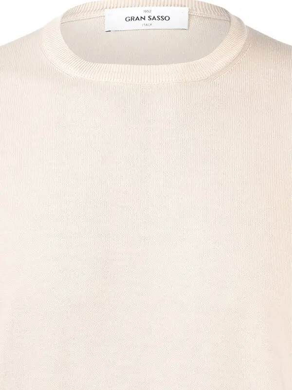GRAN SASSO Crew Neck Long Sleeve Sweater