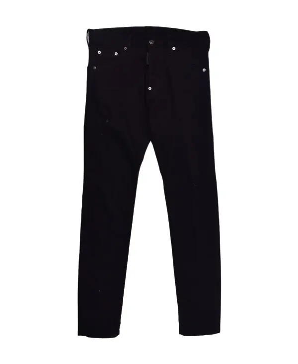 Dsquared2 Distressed Wash Jeans - Black