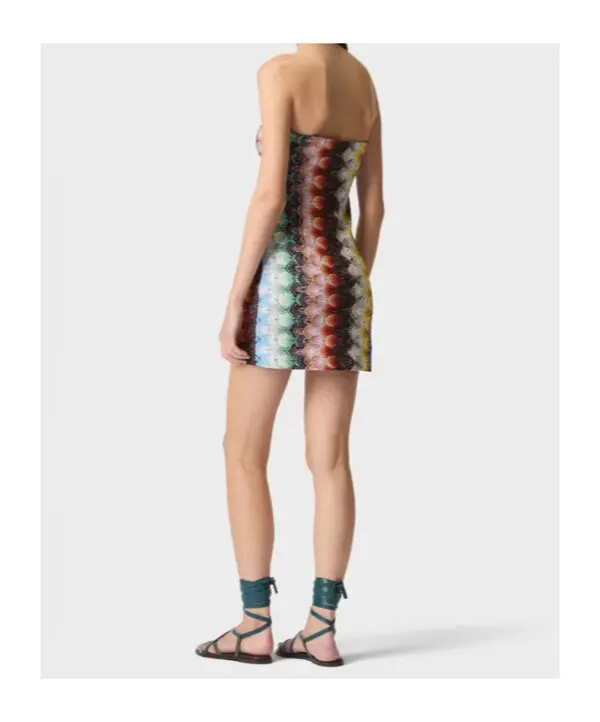 Missoni Strapless Bustier Mini Dress