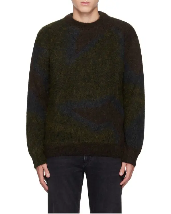 Paul Smith Crew Neck Sweater With Multi-color Design