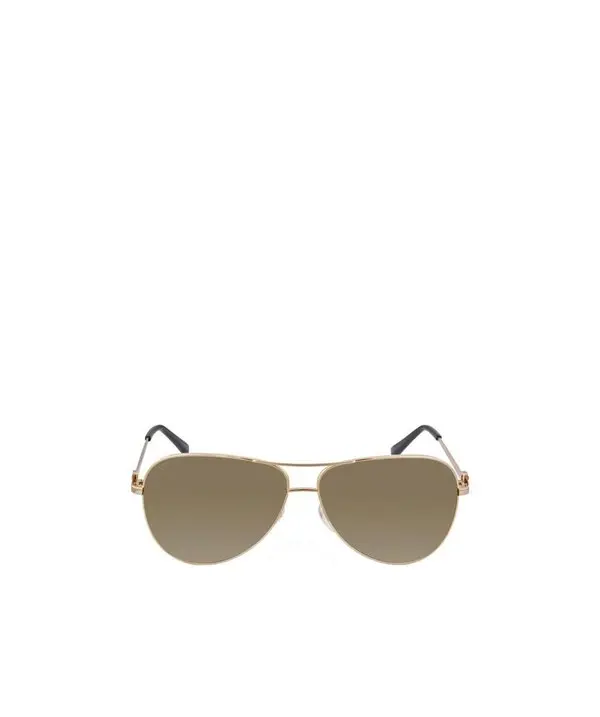 FERRAGAMO Aviator Sunglasses - Gray