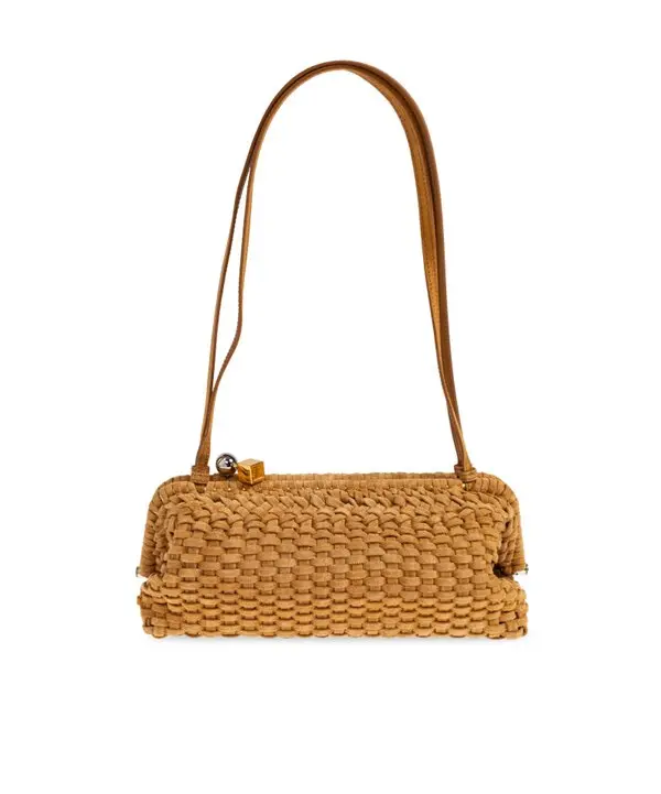 Jacquemus The Large Salon Clutch Bag - Camel-colored