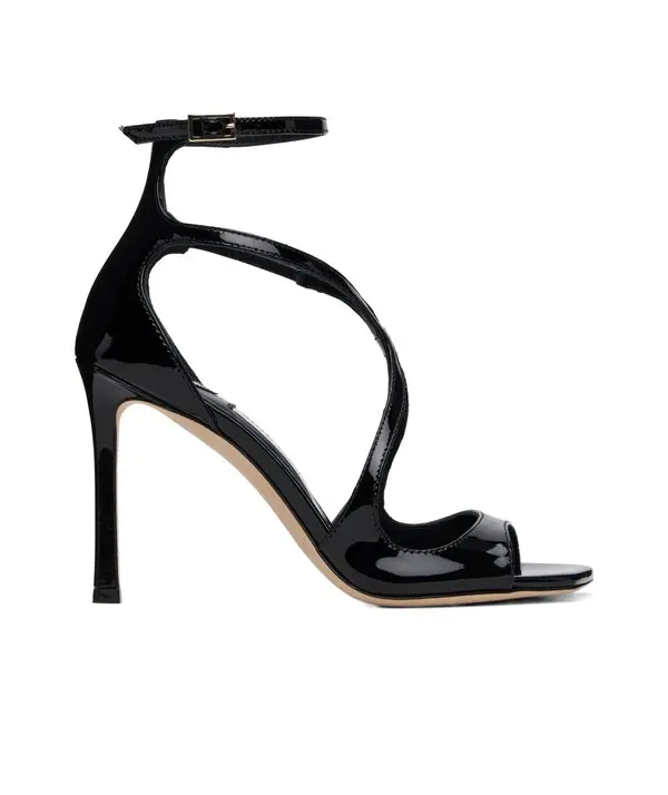JIMMY CHOO 95mm Azia Sandals - Black