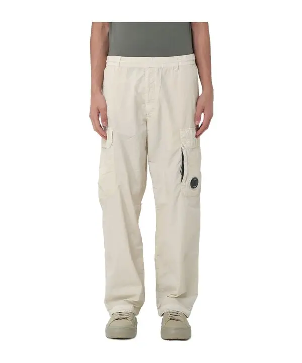 C.P. COMPANY Cargo Lens Trousers - Nude