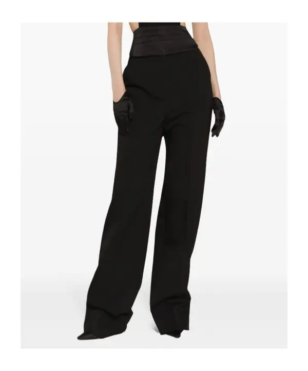 Dolce & Gabbana Gabardine Tailored Tuxedo Pants