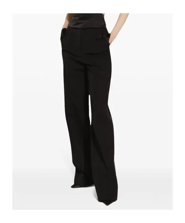 Dolce & Gabbana Gabardine Tailored Tuxedo Pants
