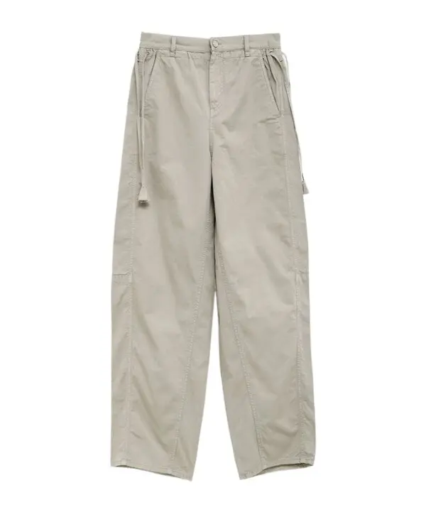 Gucci Belted Waist Trousers - Nude