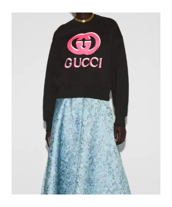 Gucci Jersey Printed Sweatshirt