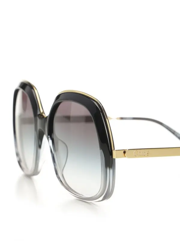 Chloé Square-frame Sunglasses - Gray