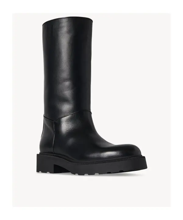 THE ROW Round Toe Lug Sole Boots
