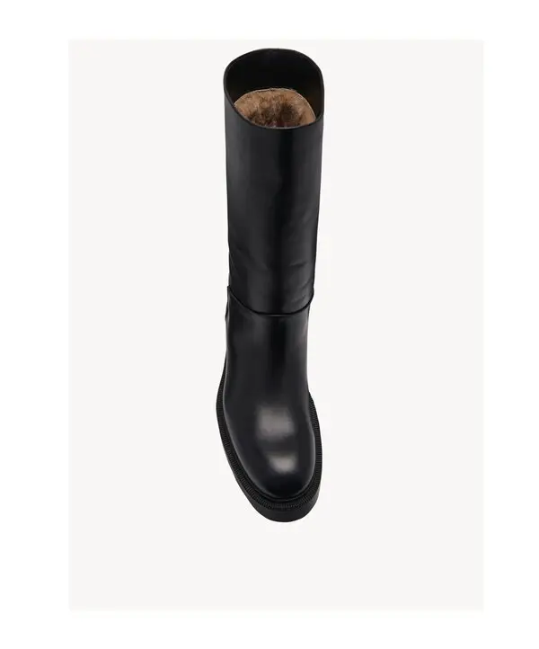 THE ROW Round Toe Lug Sole Boots