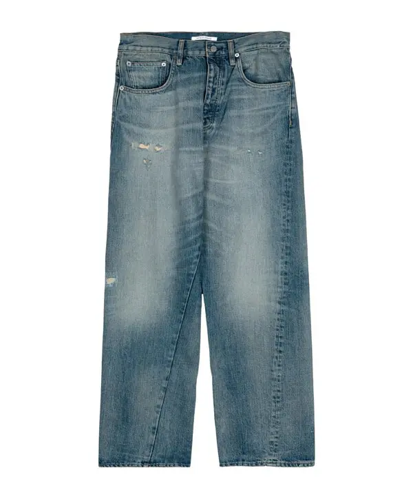 SUNFLOWER Relaxed Straight-leg Jeans - Blue