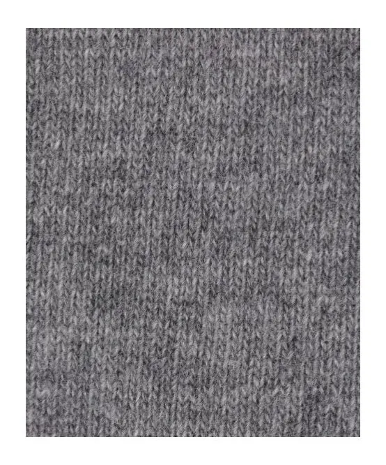 ROBERTO COLLINA Round Neck Knitted Sweater With Lace Trim - Gray