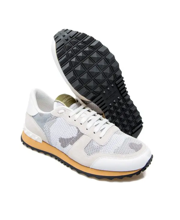 Valentino Garavani Camouflage Rockrunner Sneakers