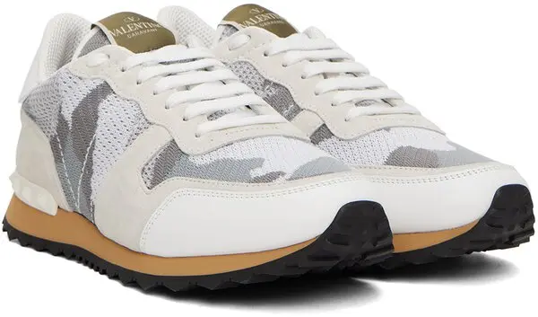Valentino Garavani Camouflage Rockrunner Sneakers