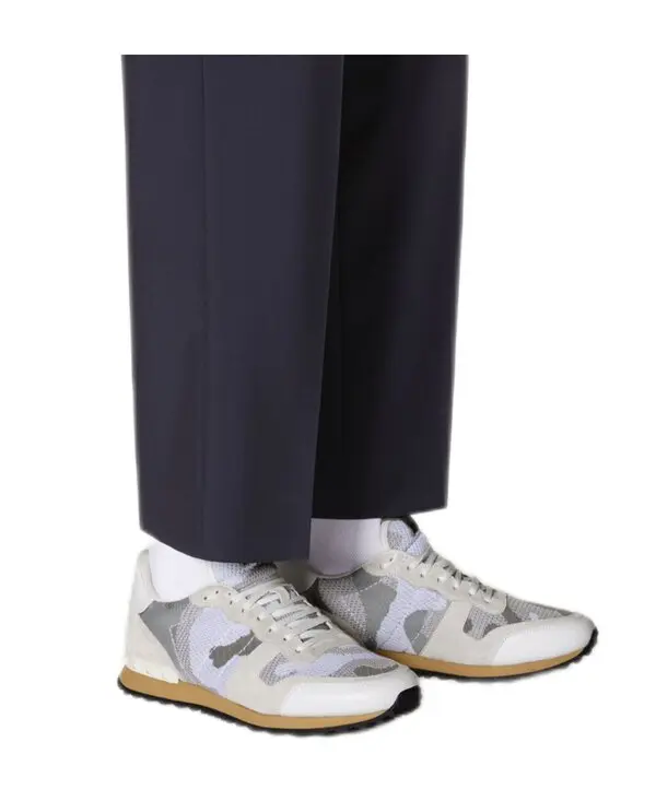 Valentino Garavani Camouflage Rockrunner Sneakers