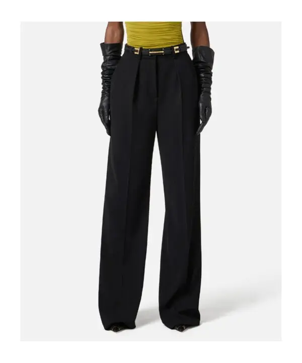 Elisabetta Franchi Tailored Straight-leg Trousers