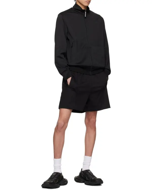 Palm Angels Curved Logo Printed Track Jacket