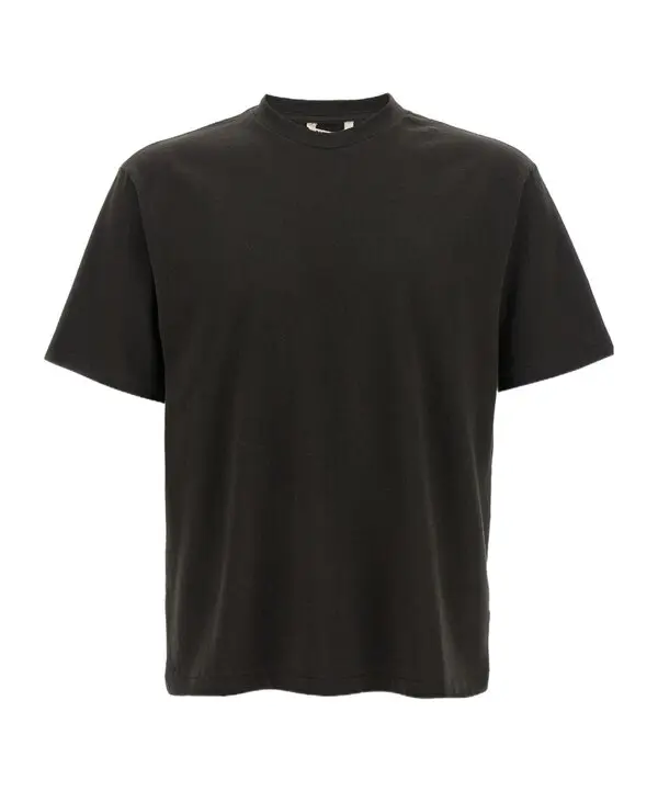 Auralee Brushed Jersey T-shirt - Black