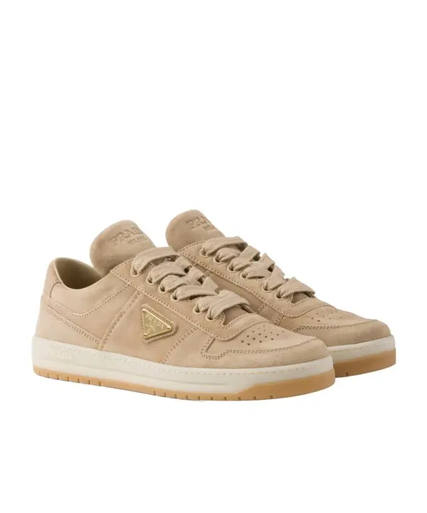 Prada Downtown Lace-up Sneakers - Hazel