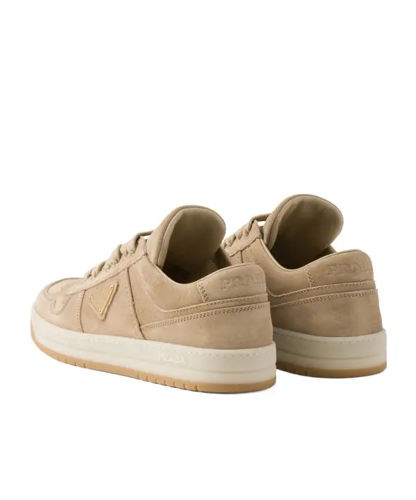 Prada Downtown Lace-up Sneakers - Hazel