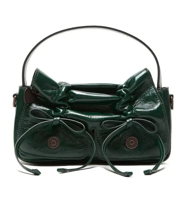 Acne Studios Multi-pocket Crossbody Bag - Dark Green