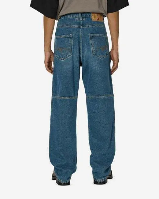 Martine Rose Reversible Camouflage Denim Jeans