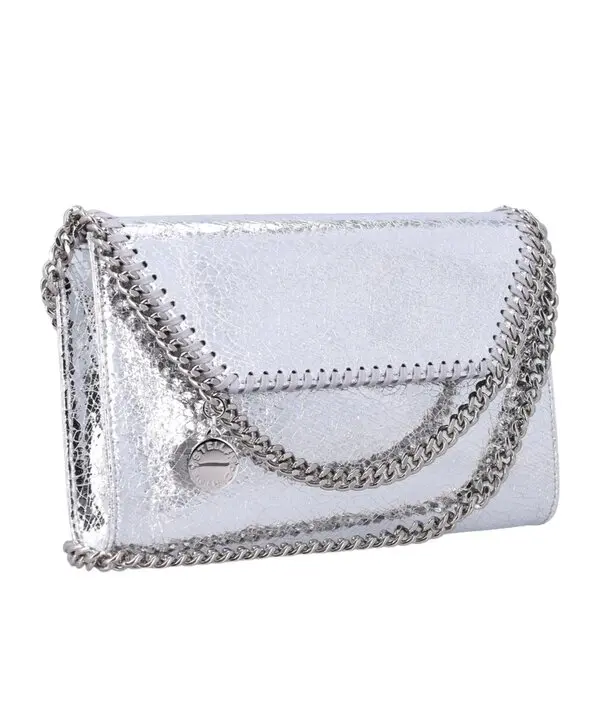 Stella McCartney Falabella Chain Wallet - Silver