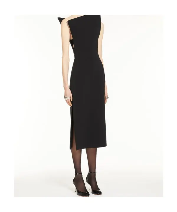 Sportmax Ankle Strap Pointed Pumps With Palladium-finished Heel