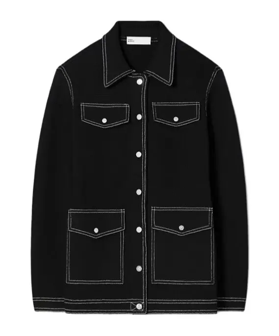Tory Burch Topstitch Jacket