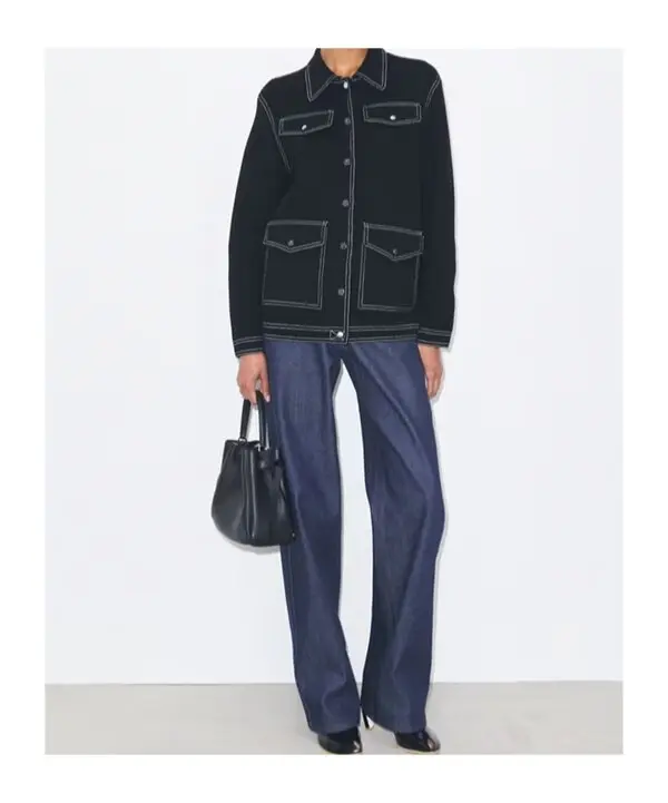 Tory Burch Topstitch Jacket