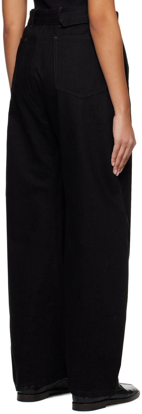 LEMAIRE Belted Straight-leg Pants
