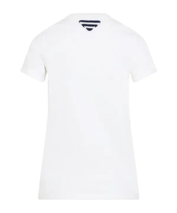 Prada Logo Printed Short Sleeve T-shirt - No