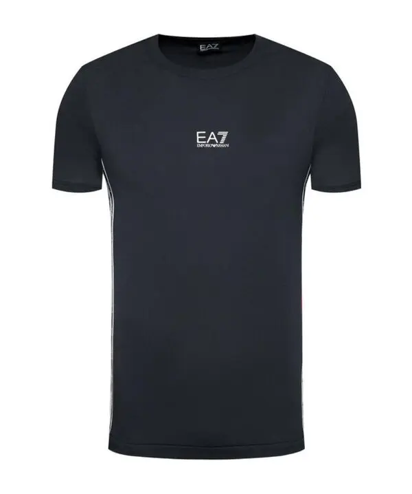 Emporio Armani Logo-print Logo-trim Short-sleeve T-shirt