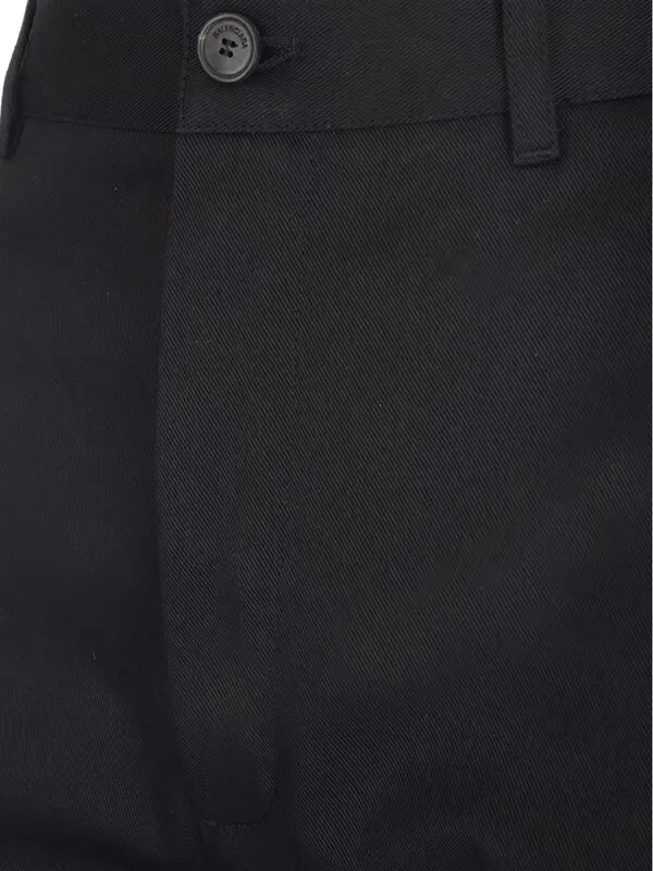 Balenciaga High-waisted Straight Cropped Trousers