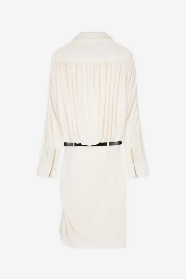 Coperni Belted Draped Dress