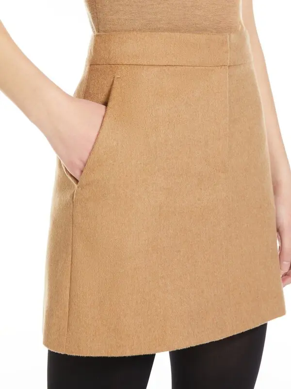 Max Mara Ancella Straight Hem Mini Skirt