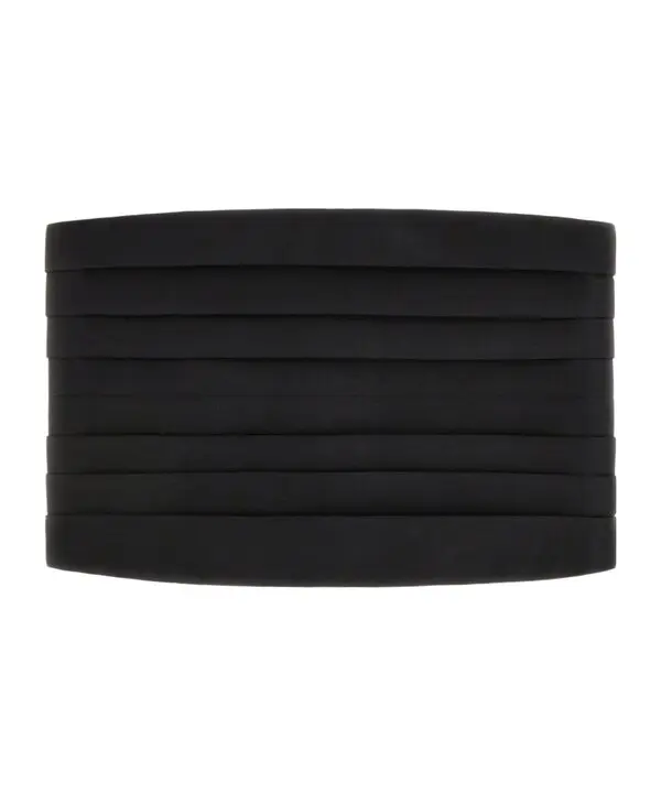 Dolce & Gabbana Pleated Tuxedo Belt - Black