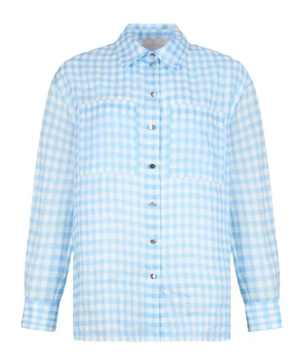 Liu Jo Vichy Check Shirt - Lattice Pattern