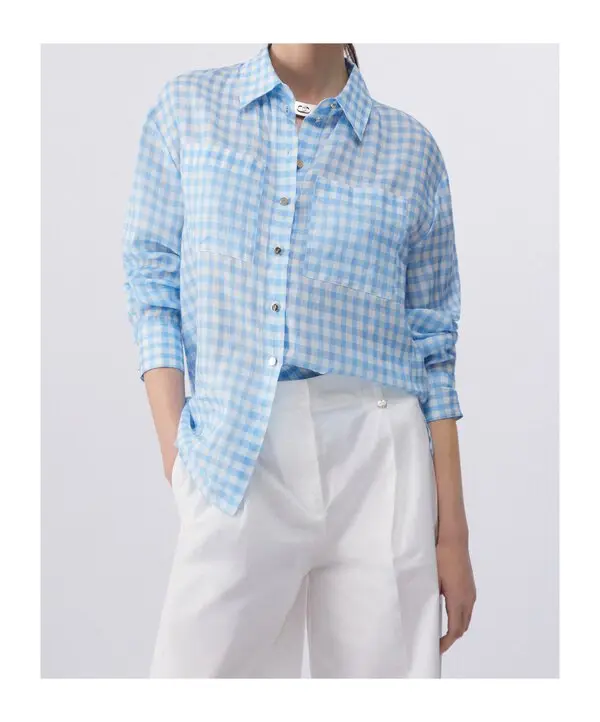 Liu Jo Vichy Check Shirt