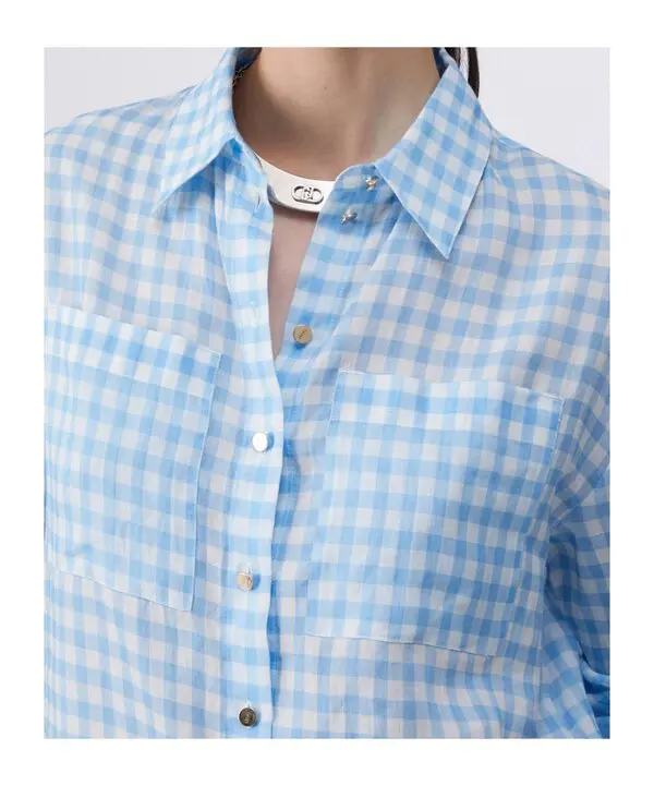 Liu Jo Vichy Check Shirt